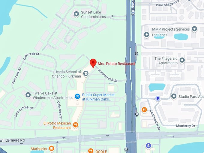 16. mrs. potato restaurant map