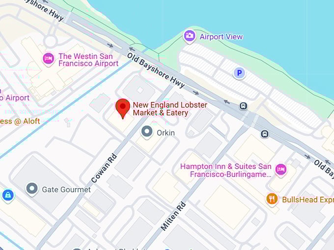 16. new england lobster market & eatery map