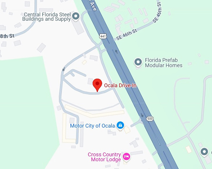 16. ocala drive in map