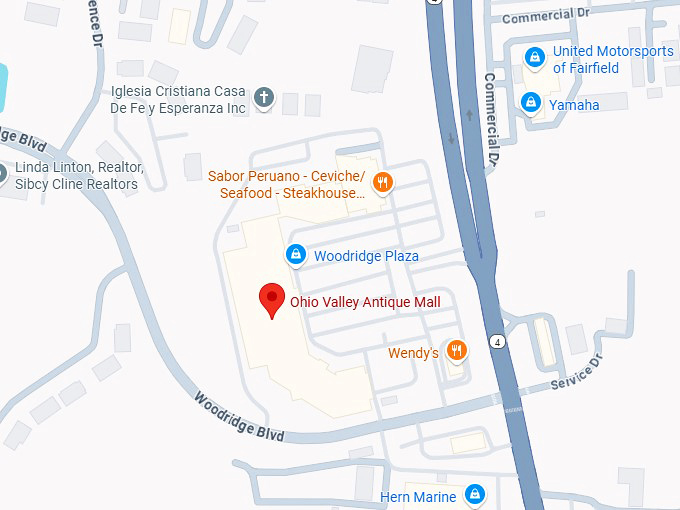 16. ohio valley antique mall map