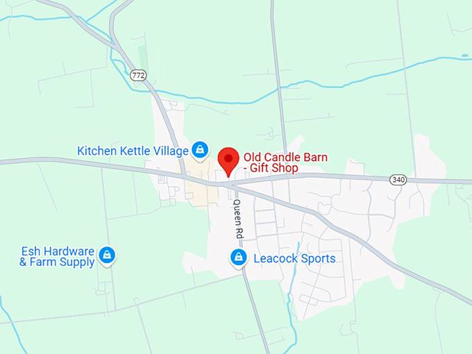 16. old candle barn gift shop map
