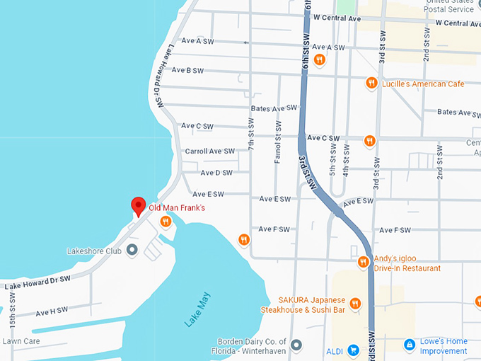 16. old man frank's map