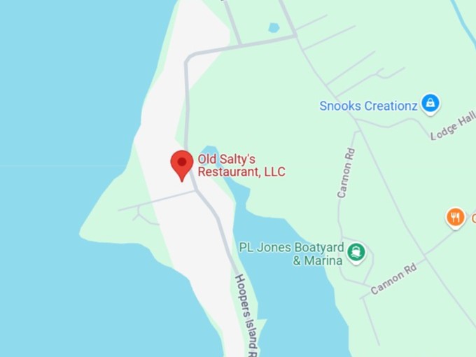 16. old salty&rsquo;s restaurant map