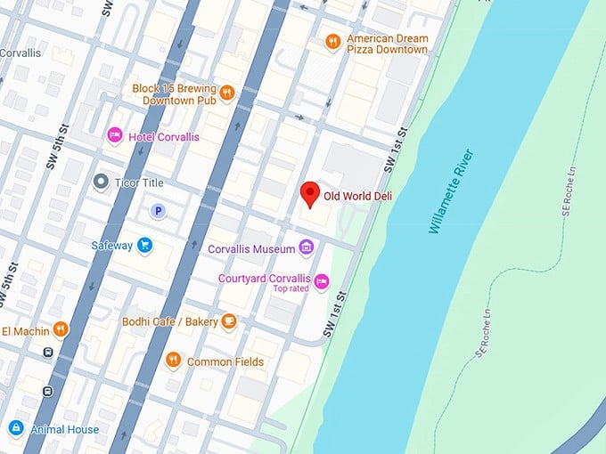 16. old world deli map