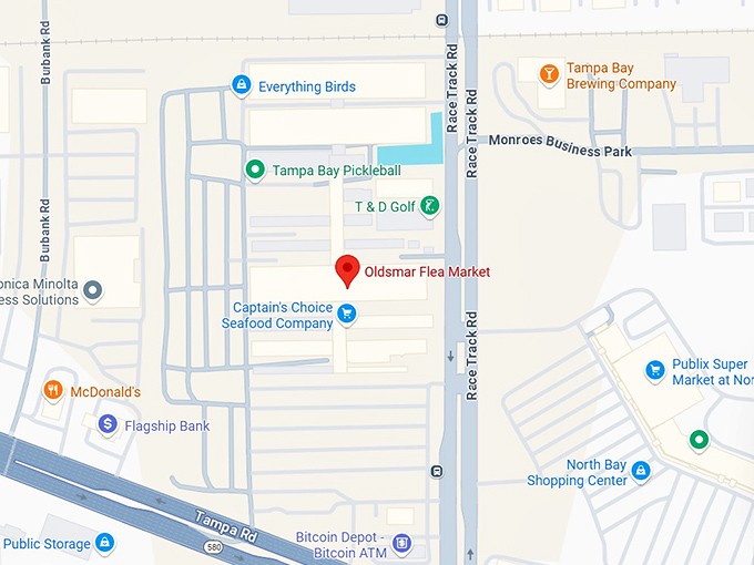 16. oldsmar flea market map