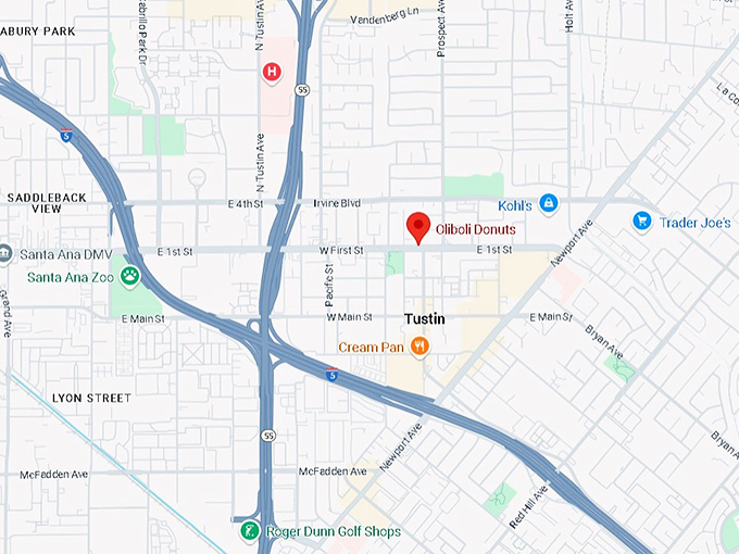 16. oliboli donuts map