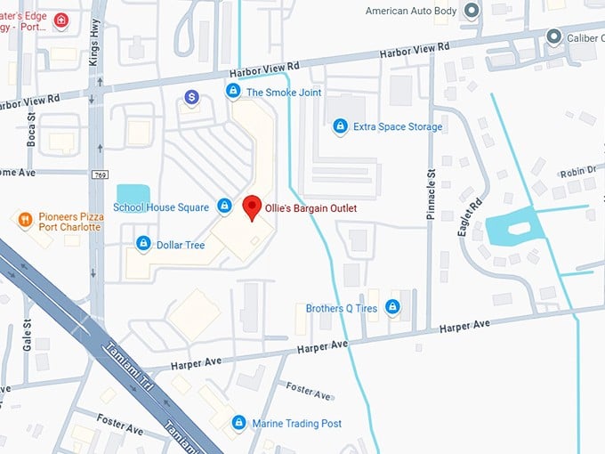 16. ollie's bargain outlet map