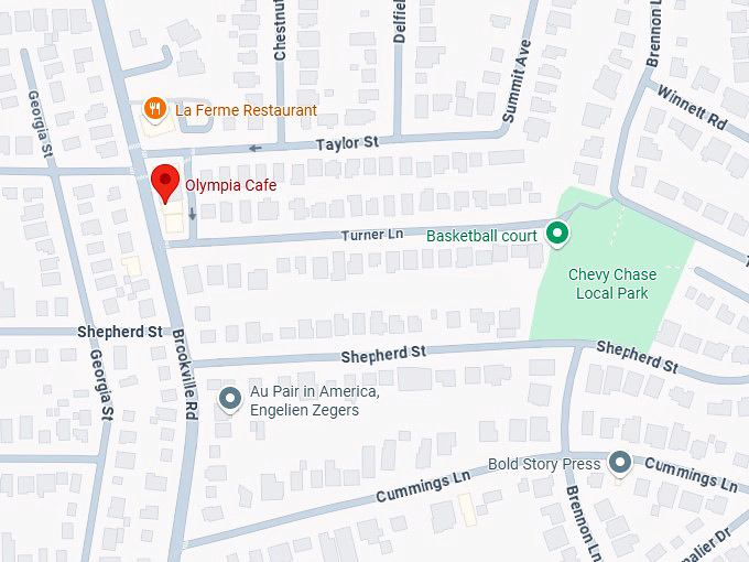 16. olympia cafe map