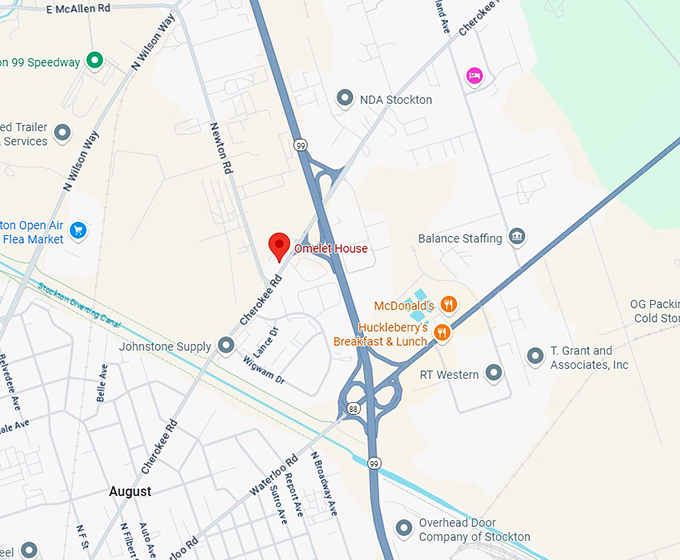 16. omelet house map