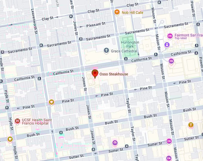 16. osso steakhouse map