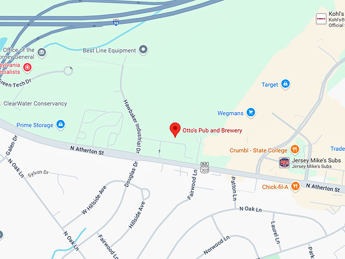 16. otto's pub and brewery map