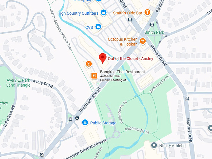 16. out of the closet ansley map