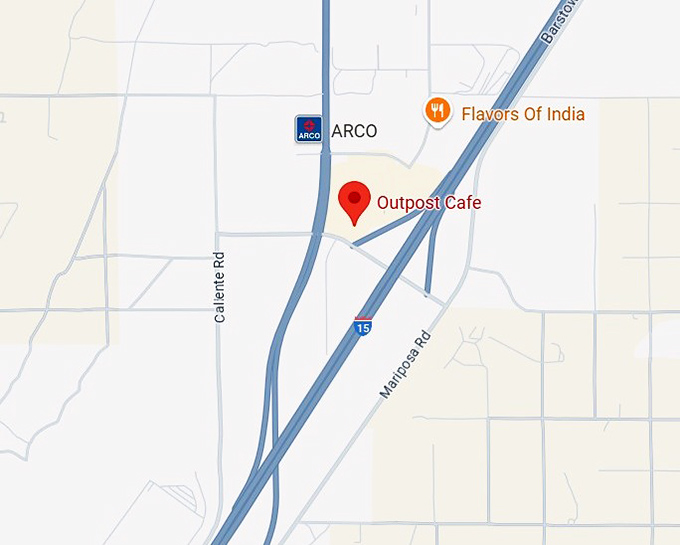 16. outpost cafe map
