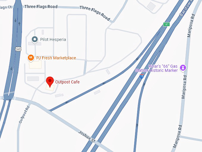 16. outpost cafe map