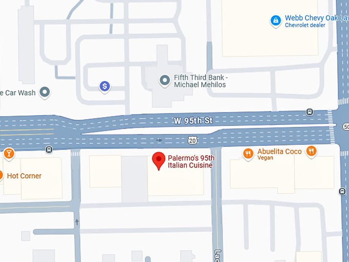 16. palermo's 95th italian cuisine map