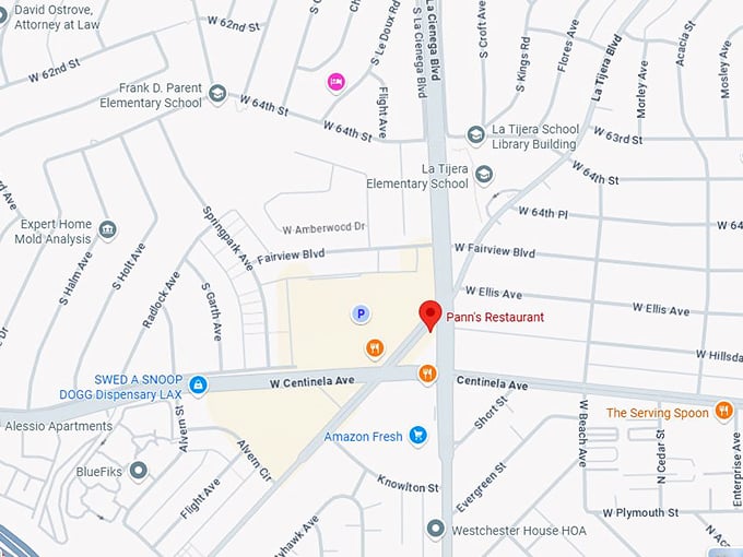 16. pann&rsquo;s restaurant map