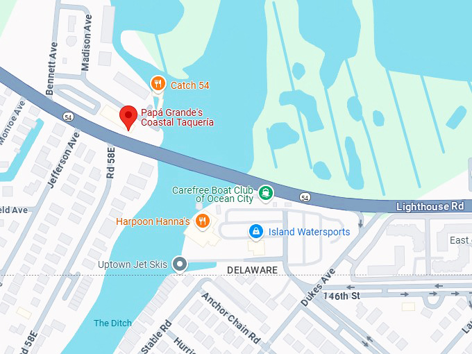 16. papa grande’s coastal taqueria map