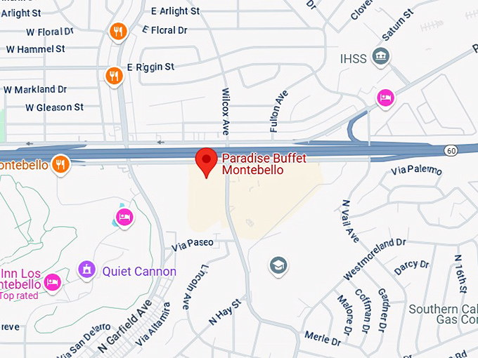 16. paradise buffet montebello map