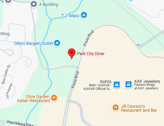 16. park city diner map