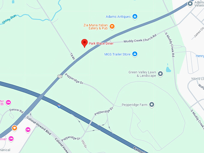 16. park place diner map