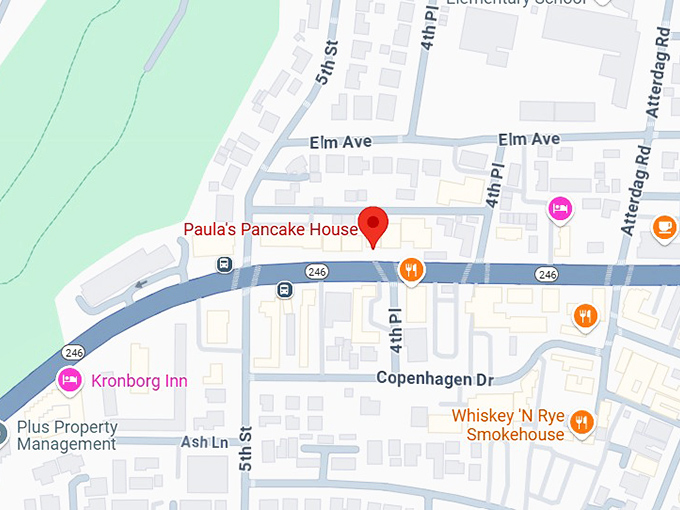 paula's pancake house map