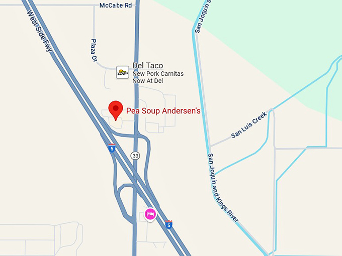 16. pea soup andersen&rsquo;s map