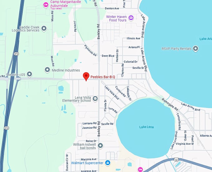 16. peebles bar b q map