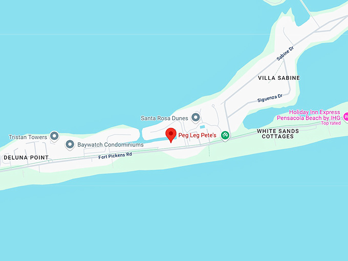 16. peg leg pete&rsquo;s map