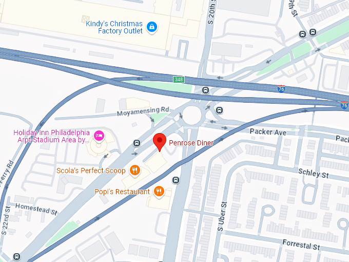 16. penrose diner map