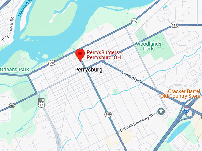 16. perrysburgers map