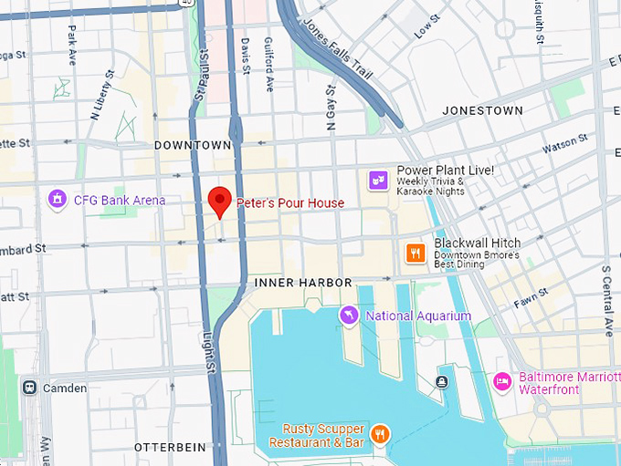 16. peter&rsquo;s pour house map