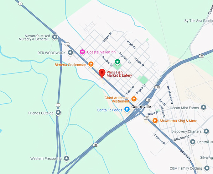 16. phil's fish market & eatery map