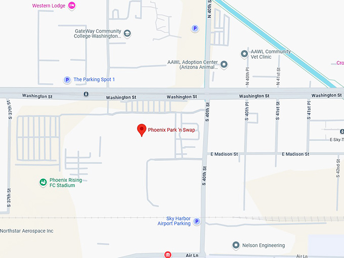 16. phoenix park 'n swap map
