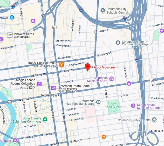 16. pierogi mountain map