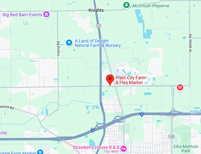 16. plant city farm & flea market map