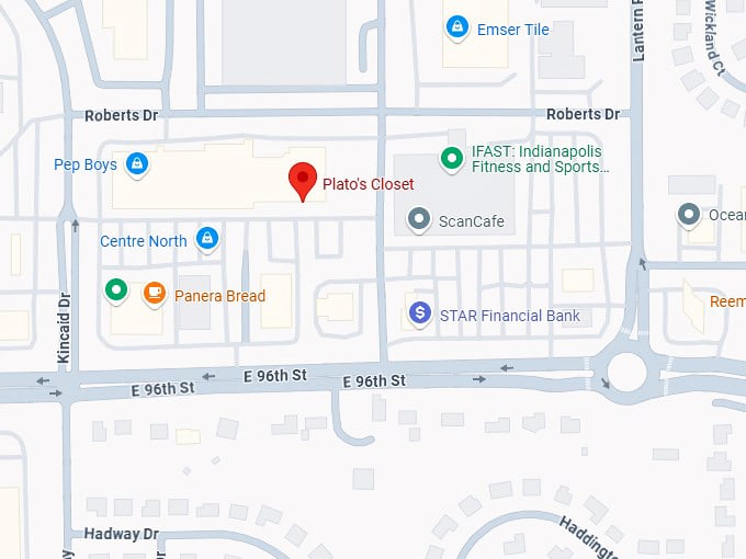 16. plato’s closet map