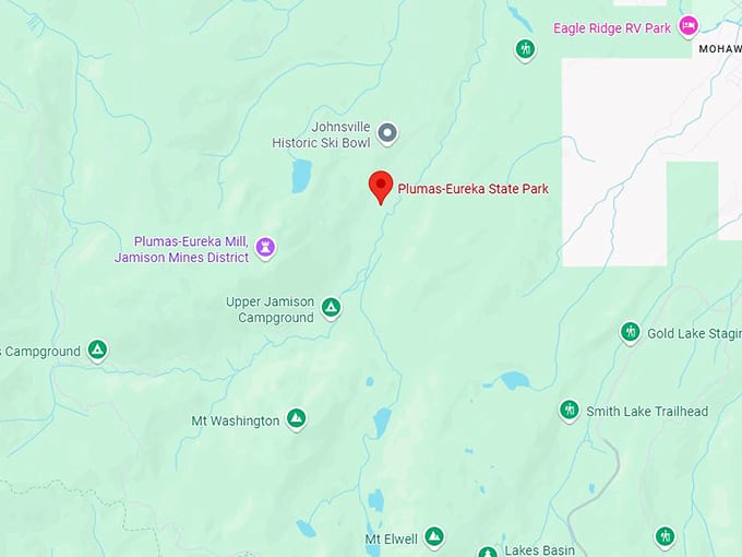 16. plumas eureka state park map