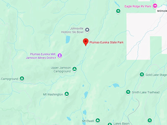 16. plumas eureka state park map