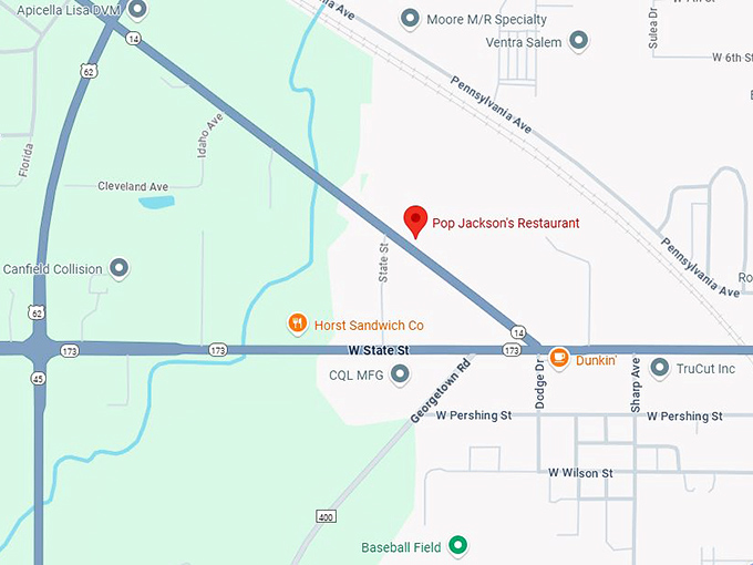 16. pop jackson's restaurant map