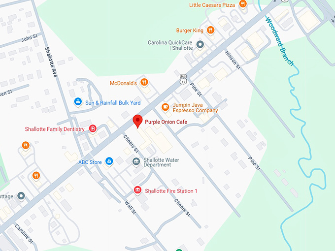 16. purple onion cafe map