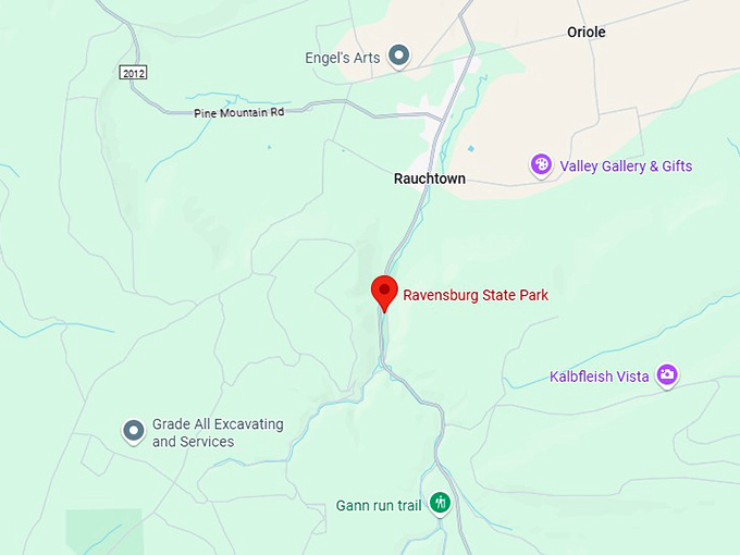 16. ravensburg state park map