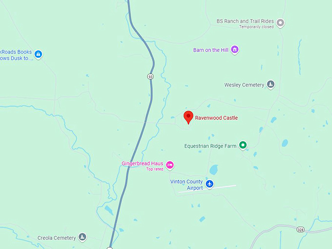 16. ravenwood castle map