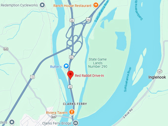 16. red rabbit drive in map