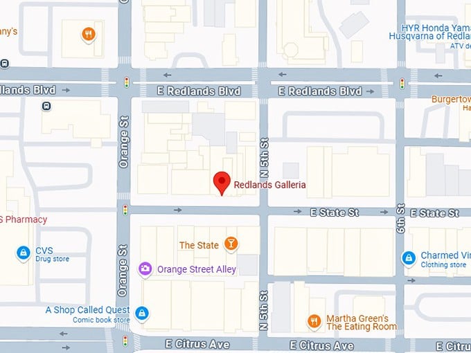 16. redlands galleria map