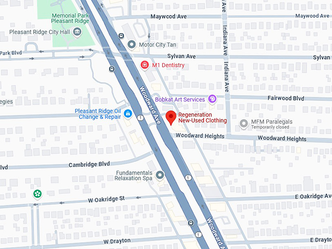 16. regeneration new used clothing map