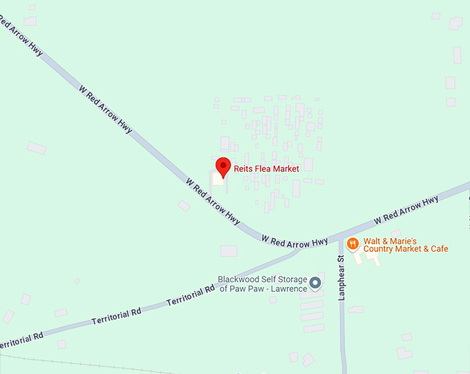 16. reits flea market map
