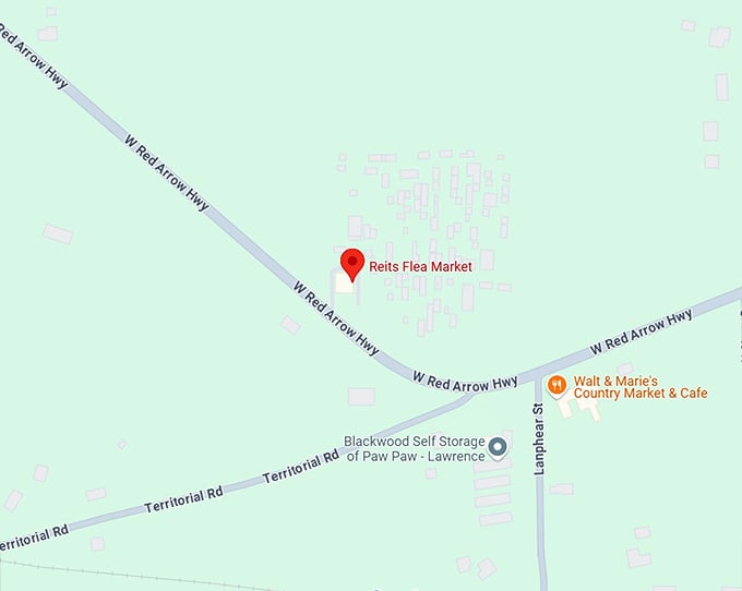 16. reits flea market map