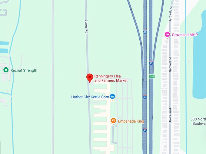 16. renninger's super flea and farmer&rsquo;s market map
