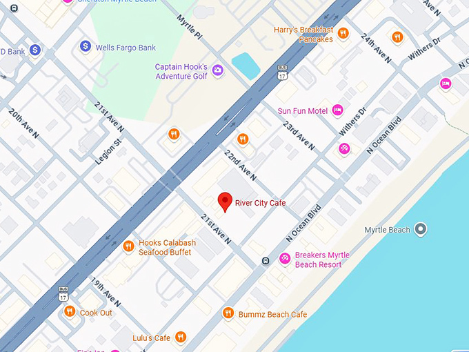 16. river city cafe (404 21st ave n) map