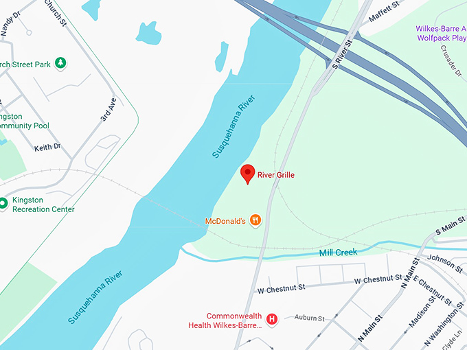 16. river grille map